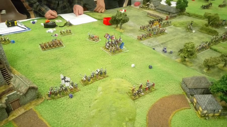 ALBAtwo Warblog: Medieval Tabletop Wargaming Day - Lion Rampant
