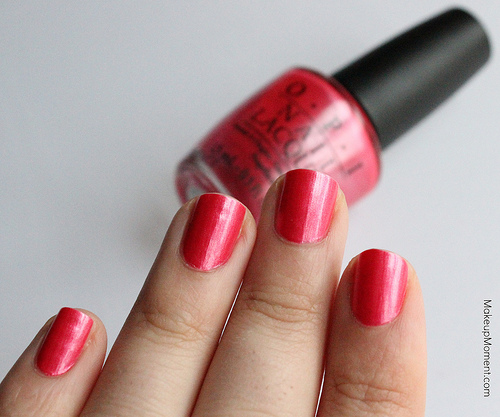 O.P.I: Come To Poppy - Makeup Moment