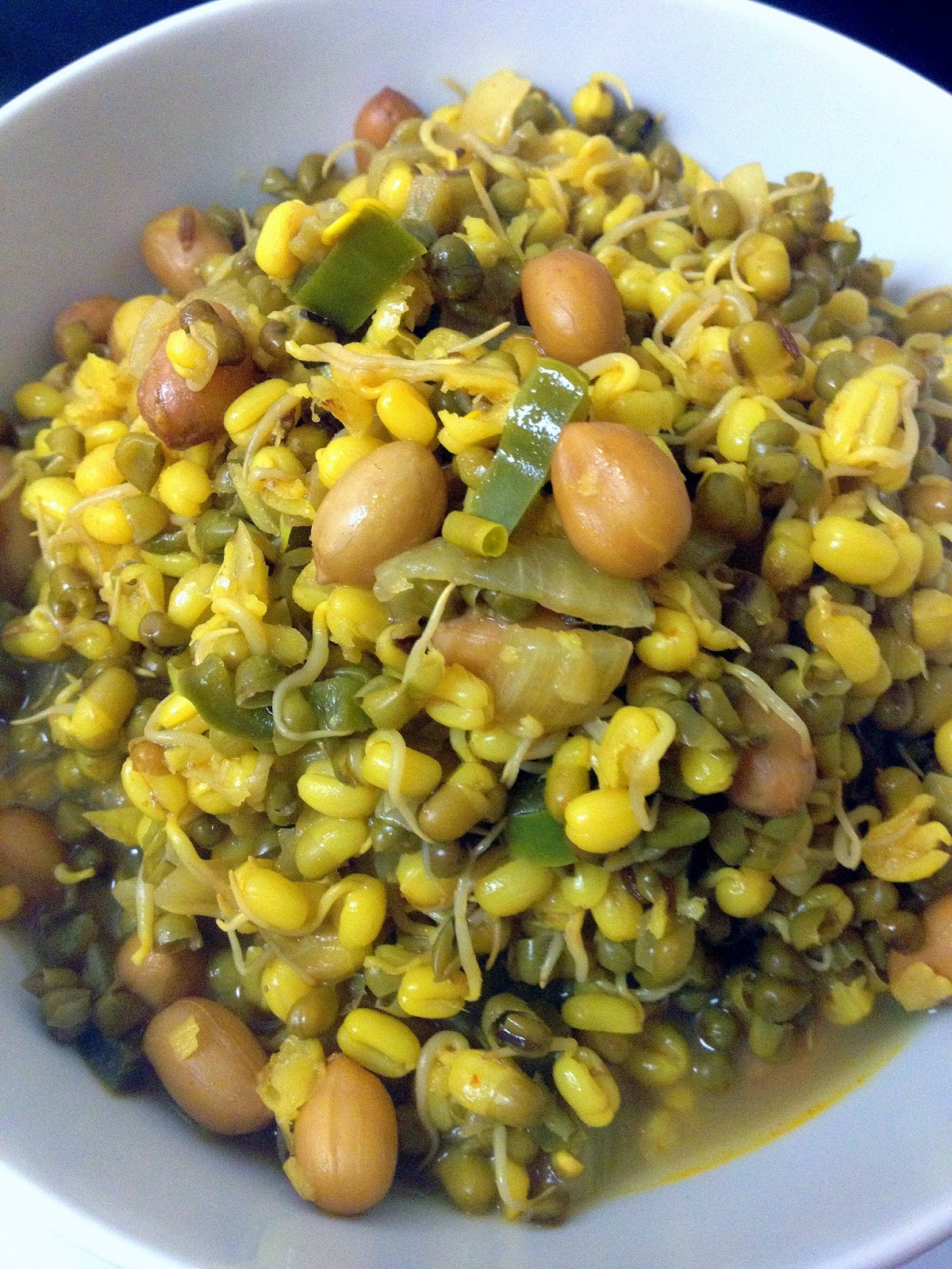 Sprouted Mung Beans Gujarati Recipe Bryont Rugs And Livings
