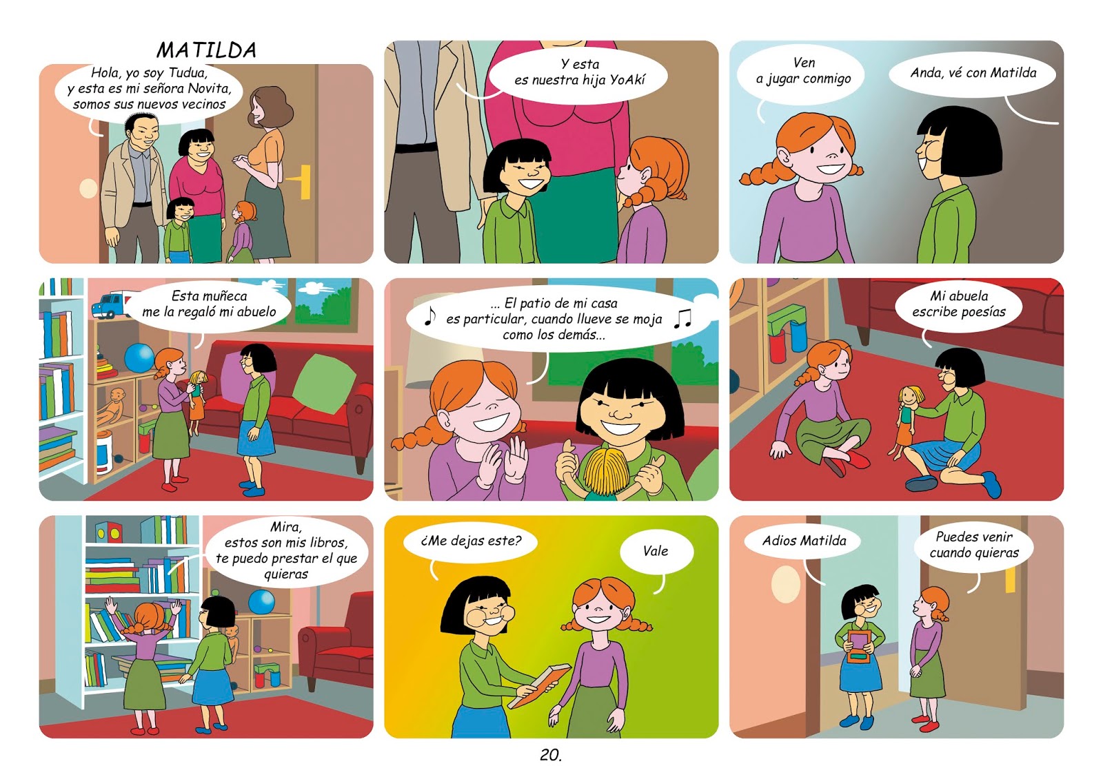 COMICS F. J. Escriña: COMIC MATILDA