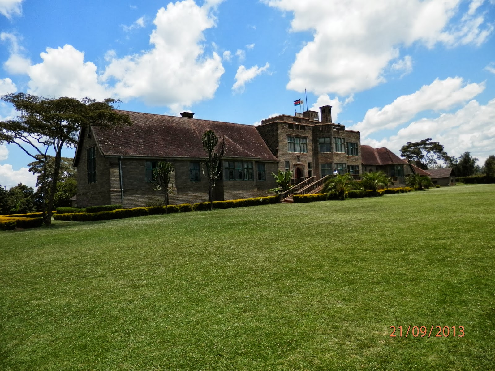 Dave and Chris in Kenya: Egerton Castle in Nakuru & misc. pics
