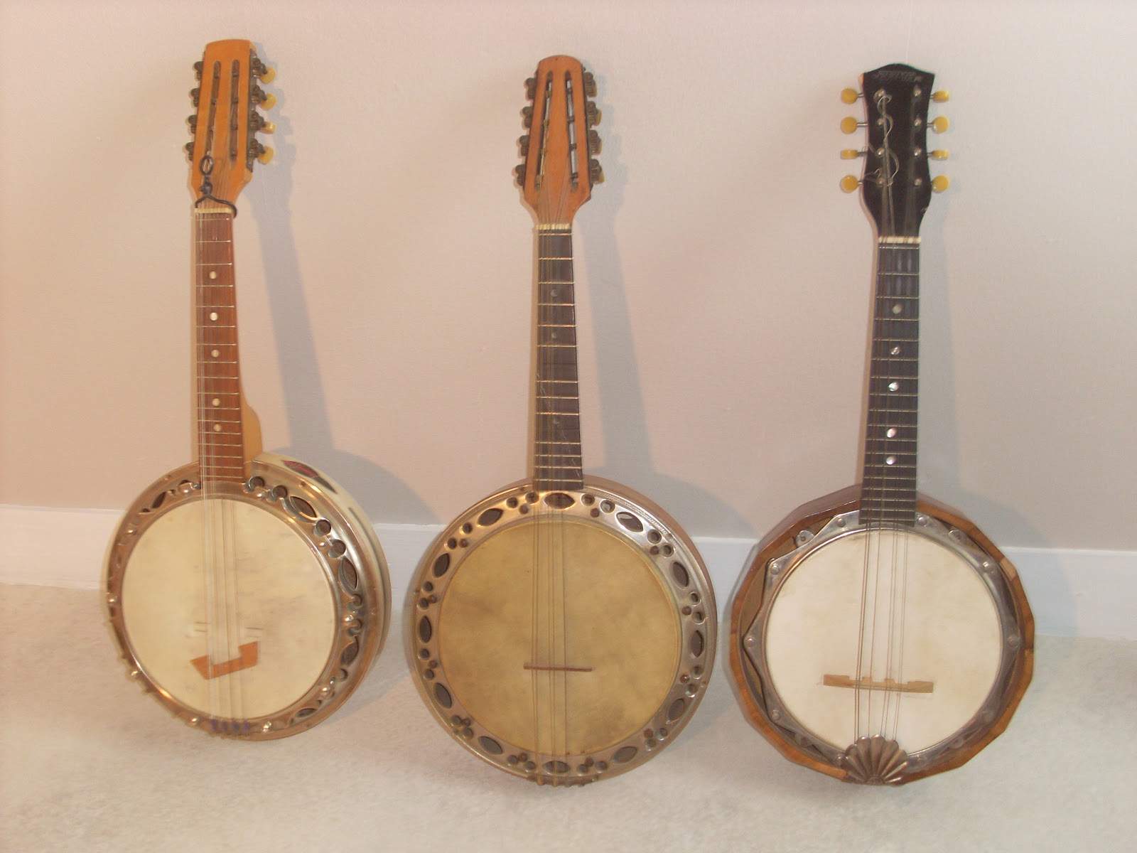 Collection d'instruments à cordes