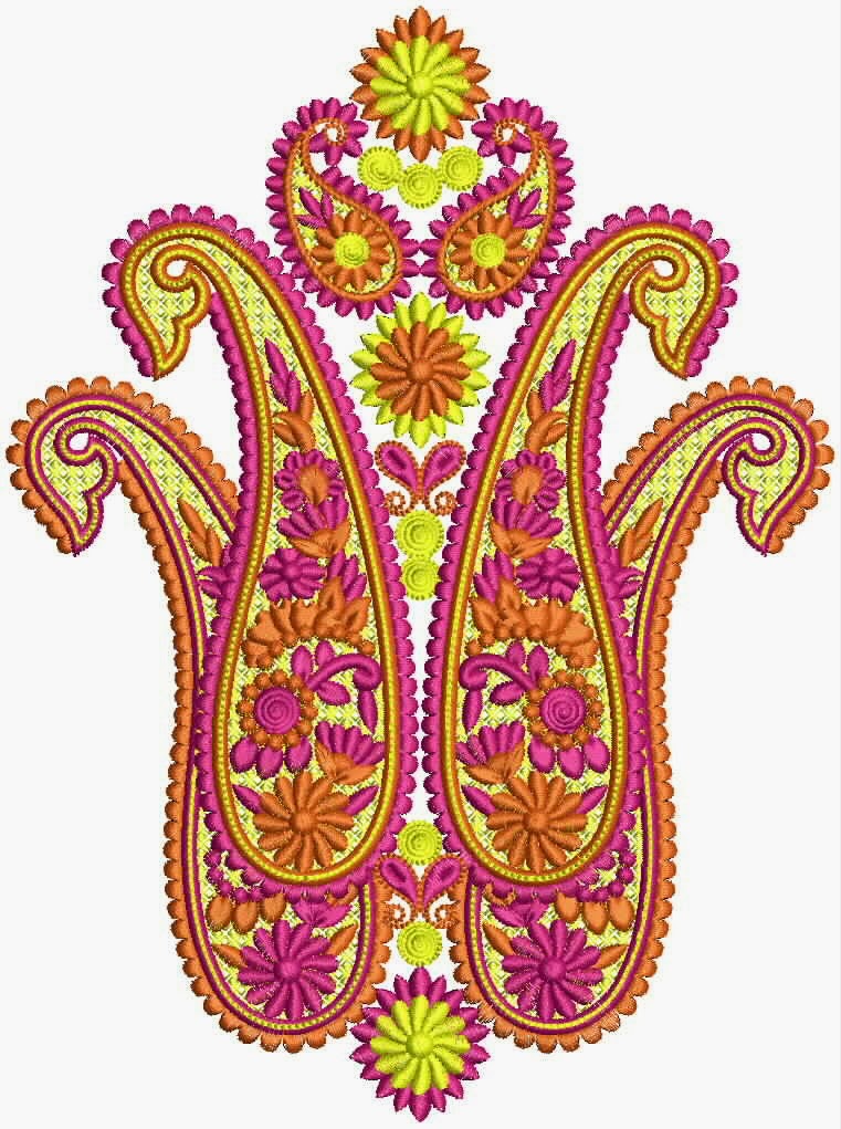 EmbDesignTube: Colorful Embroidered Patches Designs