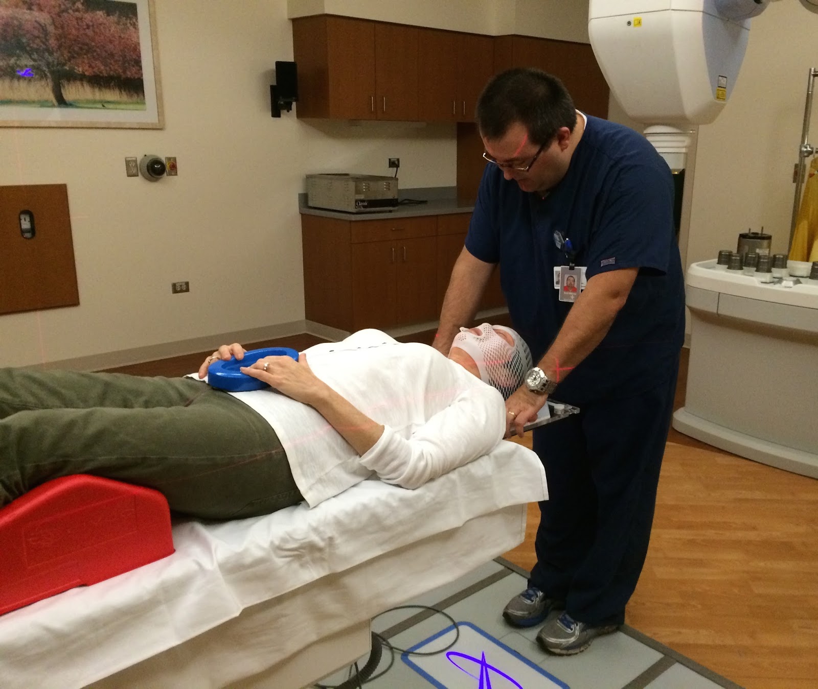 Cancer....an unexpected journey.: CyberKnife...done.