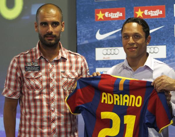 Cool Sports Players Test2: Adriano Barcelona Wallpapers