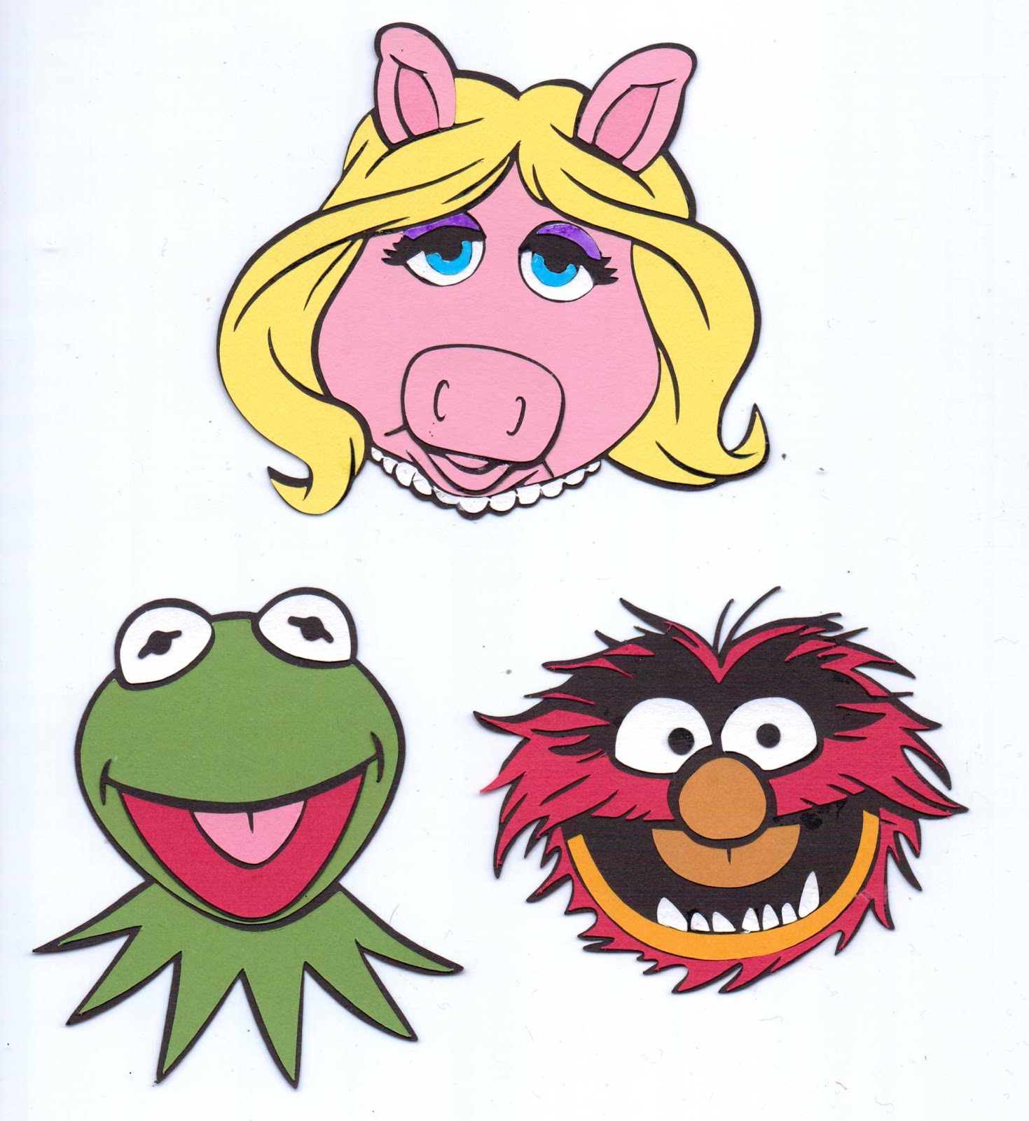 PAPER CRAFTS WITH THE PINK ARMADILLO: The Muppets
