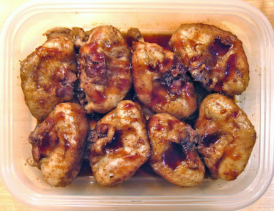 JULES FOOD...: BBQ Turkey Tails with Hoisin Sesame Glaze