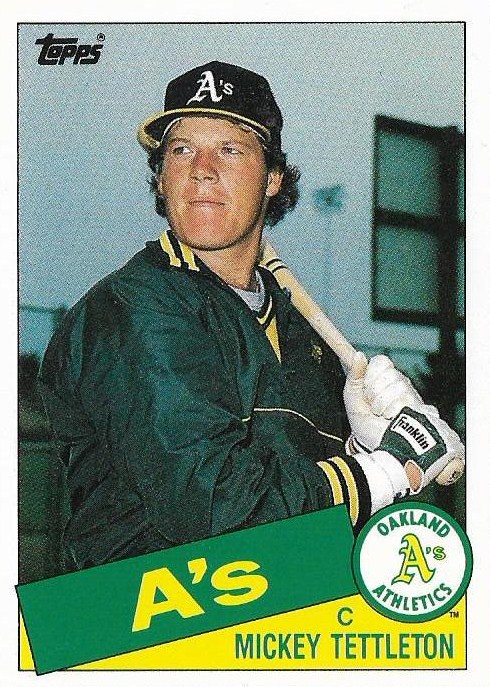 1985 Topps: #120T - Mickey Tettleton