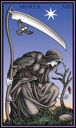 Senhor da Vida Tarot: Arcano XIII- A morte
