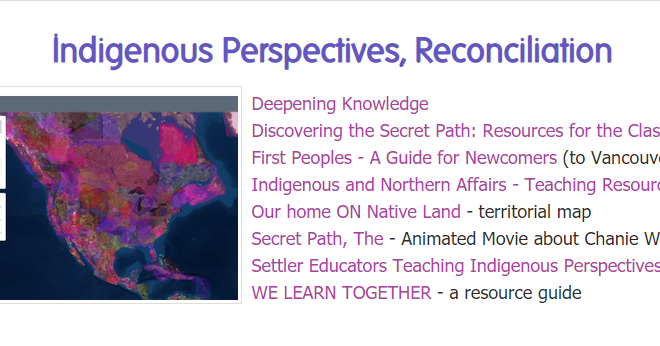The Joy of ESL Blog: Striving to Include Aboriginal Perspectives