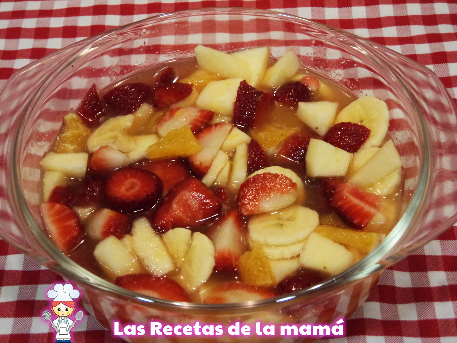 Las recetas de la Mamá: Receta de Macedonia de frutas