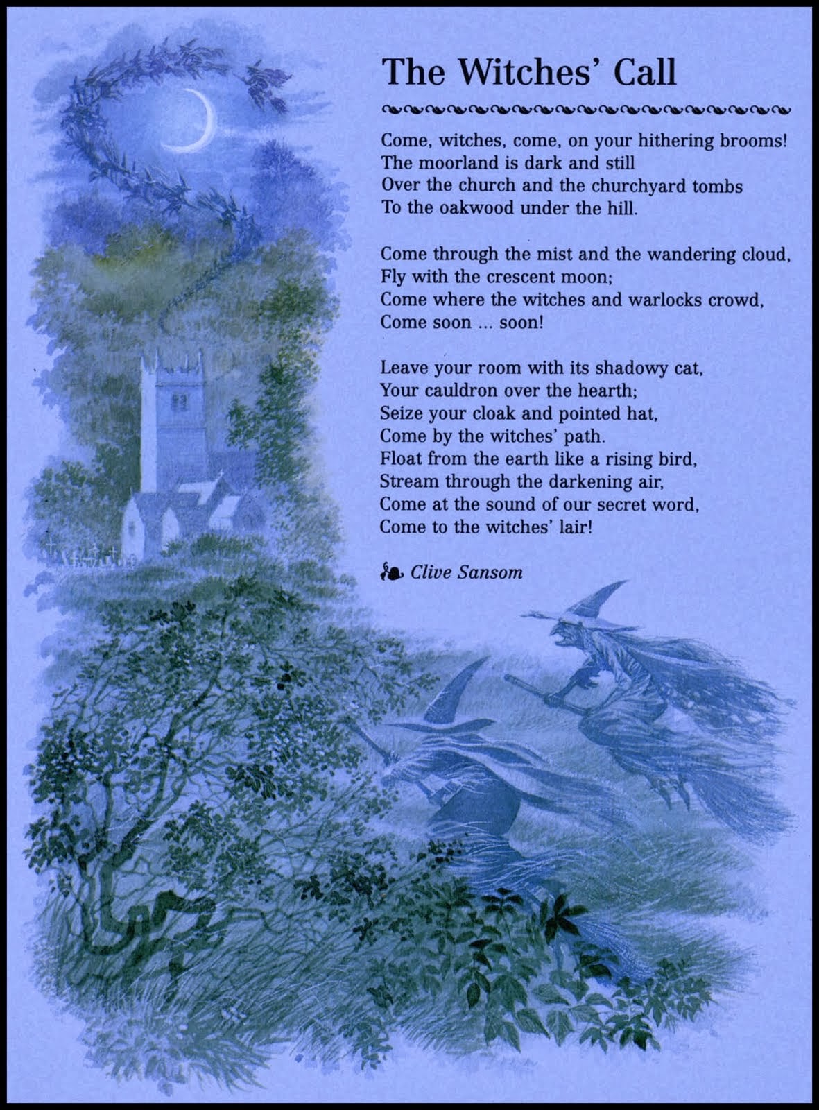 PowerOfBabel: Witch Poetry For Halloween