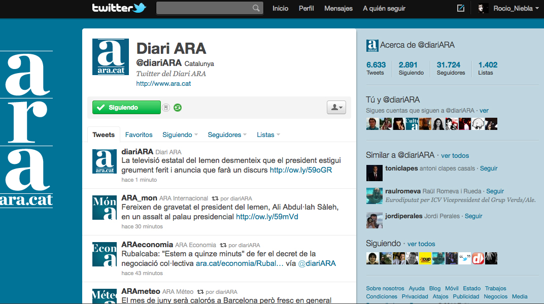 Internet y su periodismo.: Participación ciudada en el Diari ARA