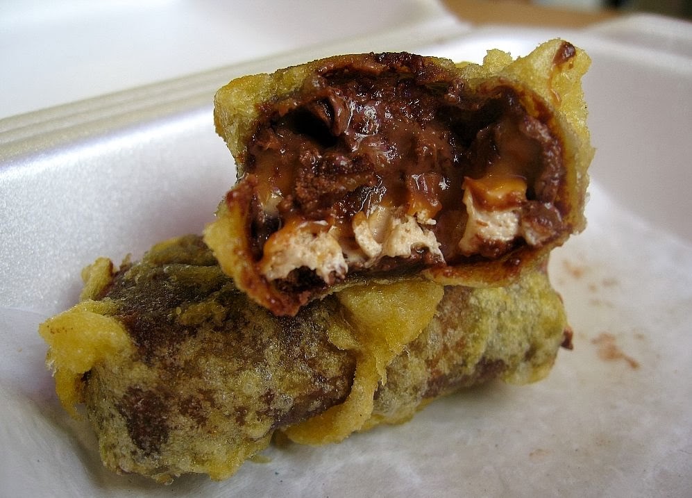 OsteVagabondo: WTF: Deep Fried Mars Bars ovvero "Come farsi del male"
