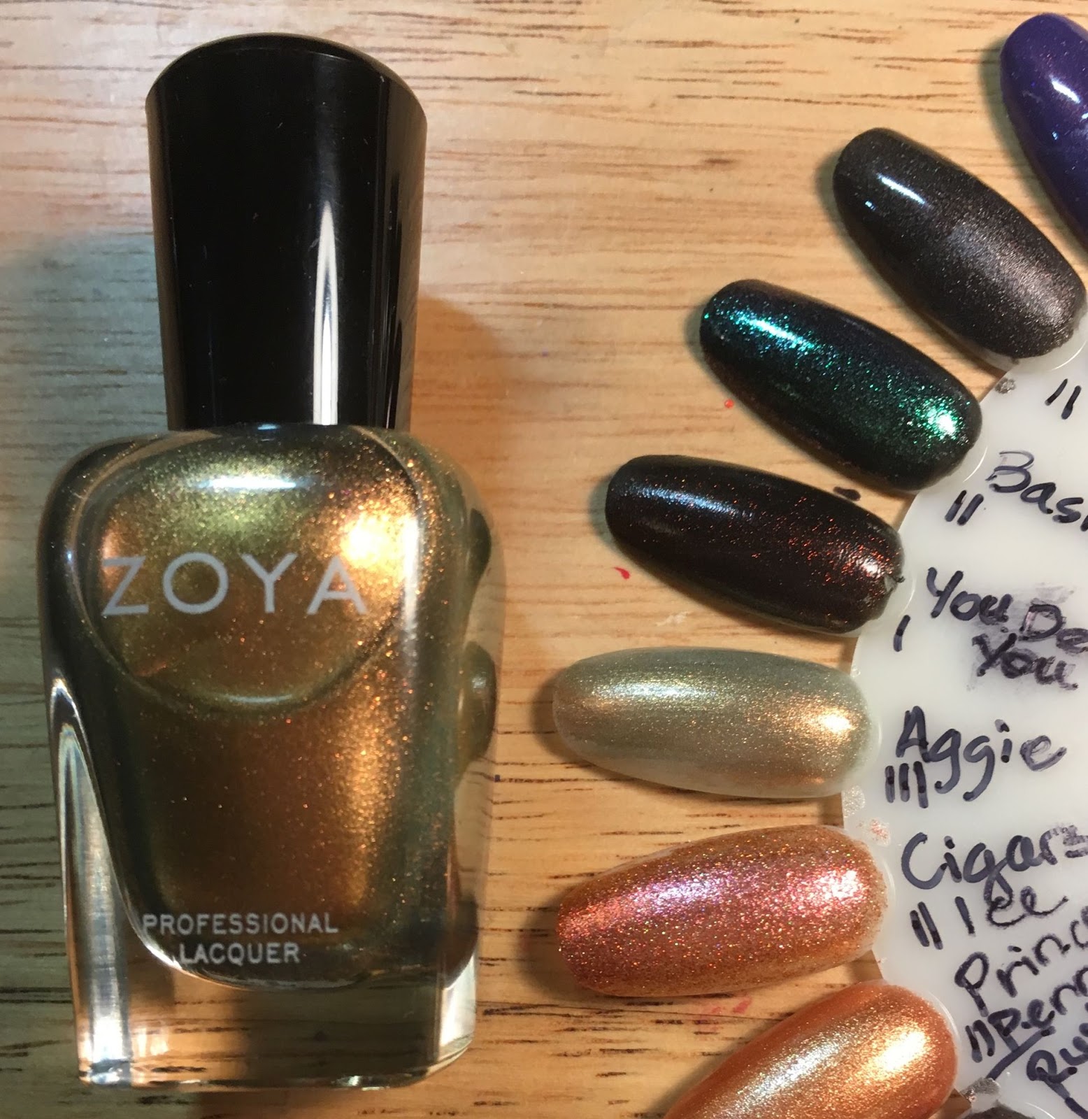 Delicious Color: 2018 favorites: Aggie (and new Zoya brushes!)