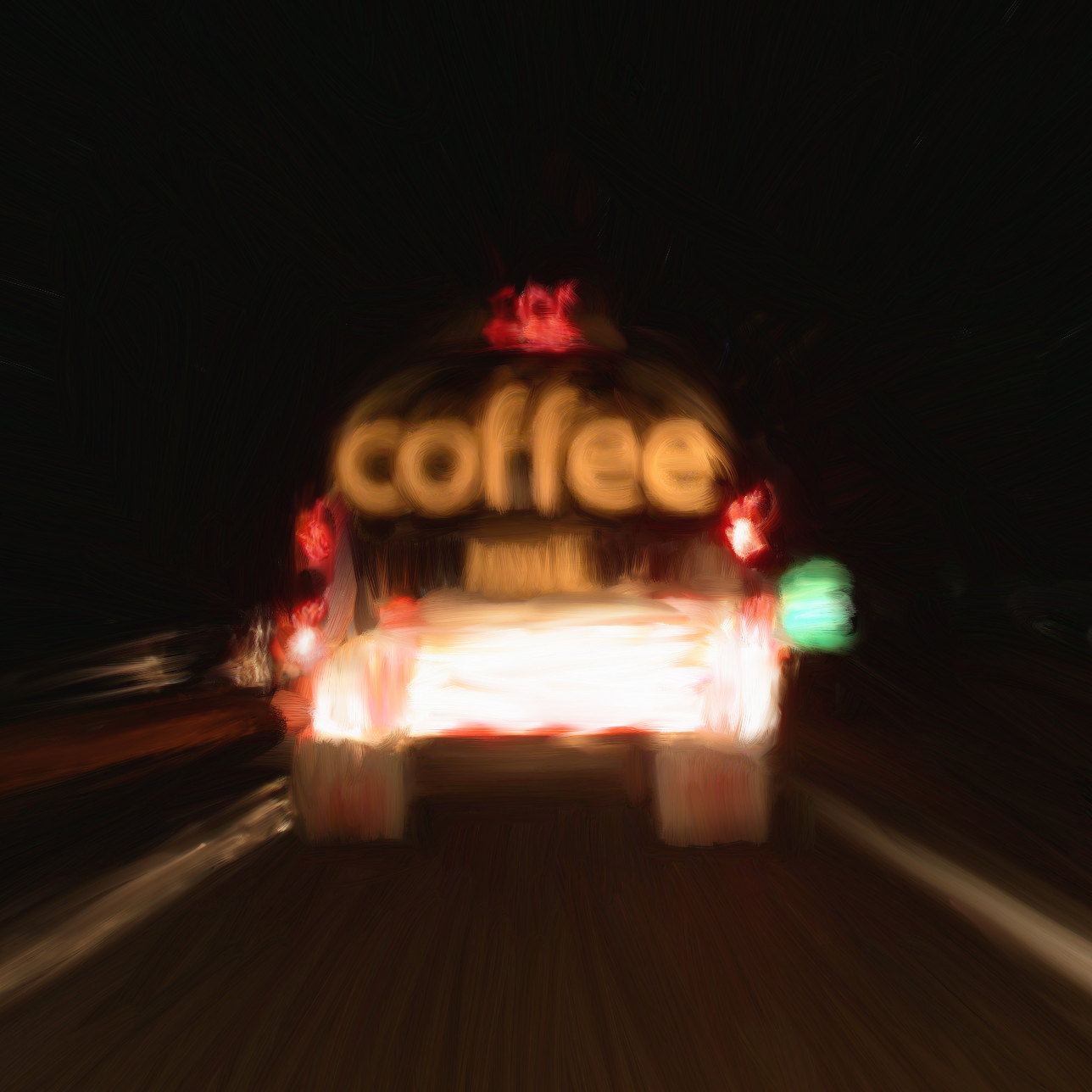 on the edge: C is for Coffee Tanker