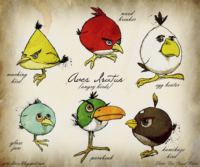 La Web Angry Birds: ¡Angry Birds realistas!