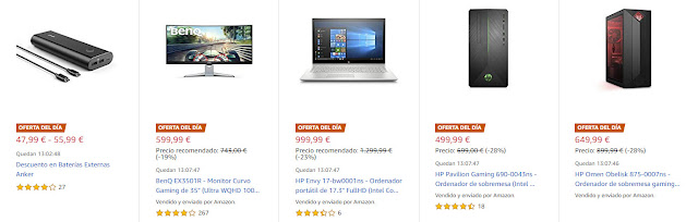 ¡Ofertas 24/07 Amazon! Top 10 "Ofertas Destacadas, del Día y Flash"
