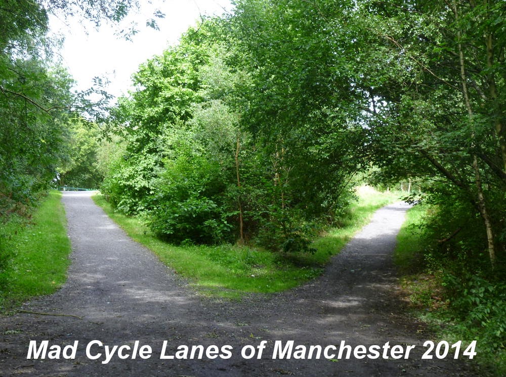 Mad Cycle Lanes of Manchester: Roe Green Loopline 1, Roe Green to Walkden