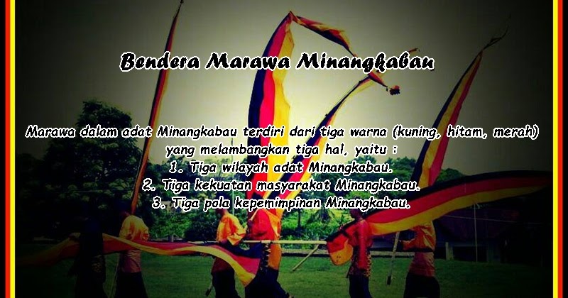 Bendera Marawa Minangkabau