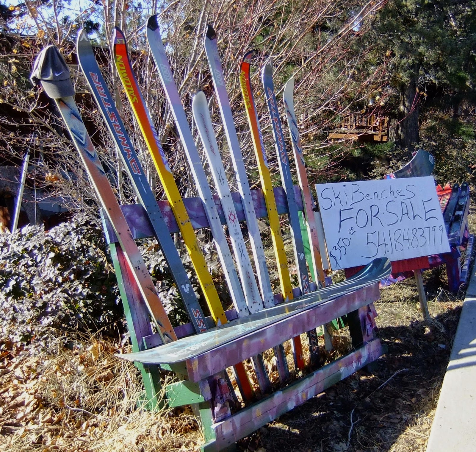 benchsite: Frozen! Ice cold benches from Snowvenia