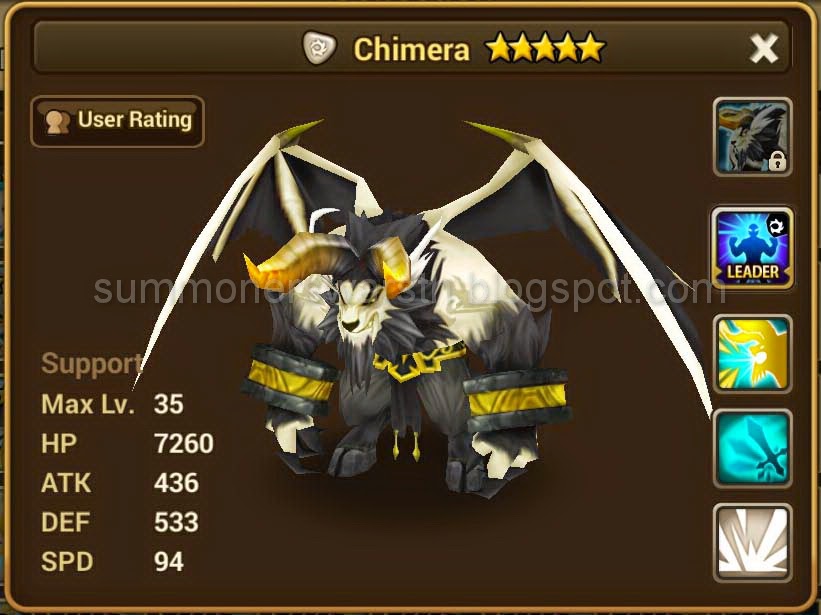 Chimera (Light) | Summoners War