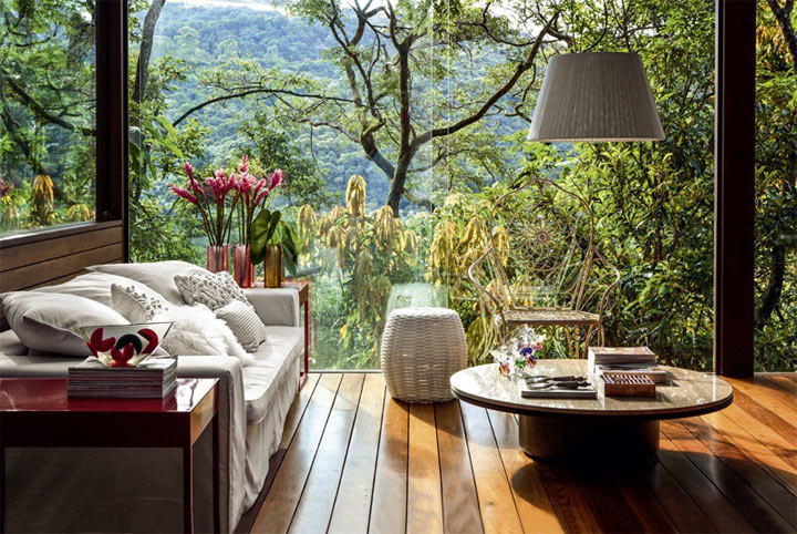 Interior and Decor: Wooden veranda with fabulous views