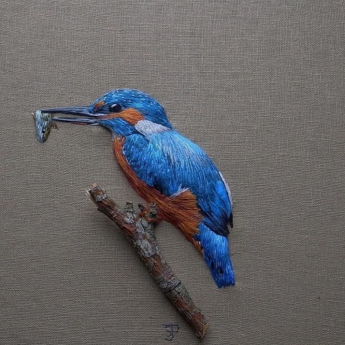 My Owl Barn: Three Dimensional Embroidered Birds by Sarah J Perry