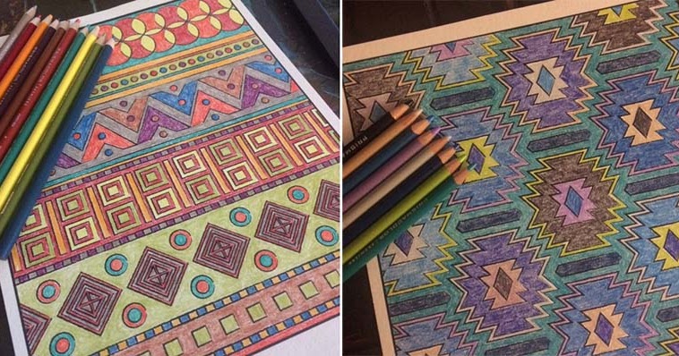 Fun GEO Patterns to Print & Color!