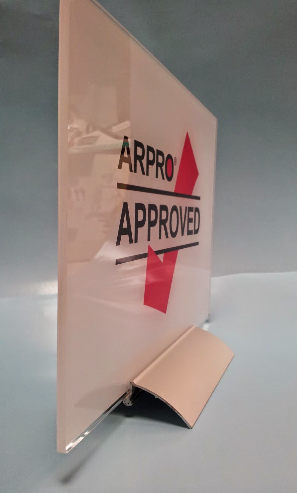 The Green I Signs Blog: Free standing approved supplier signs on spring ...