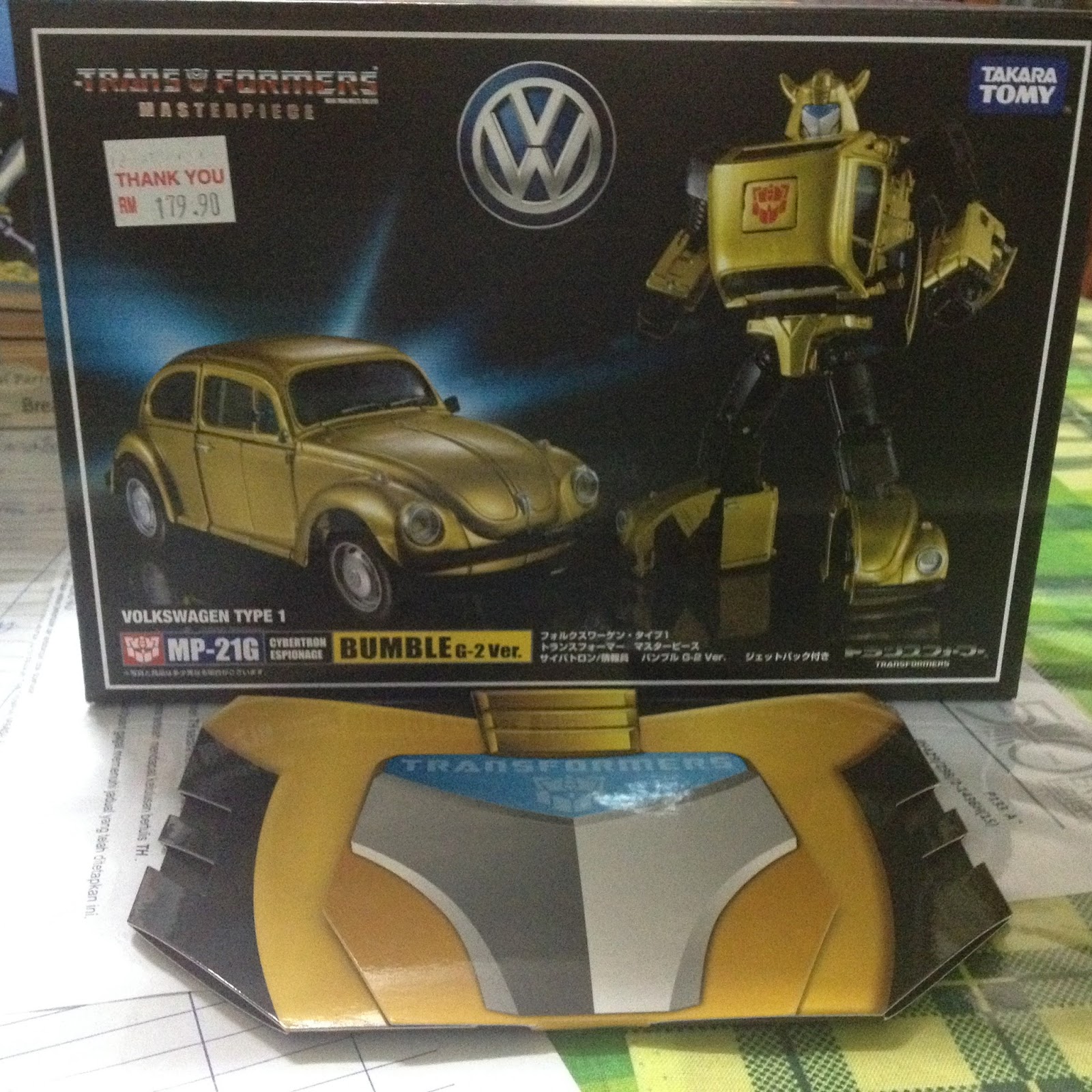 TRANFORMERS UNITED: MP21G G2 BUMBLEBEE @ GOLDBUG