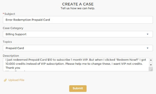 Cara Redeem VIP Prepaid Card Imvu - Dunia Imvu