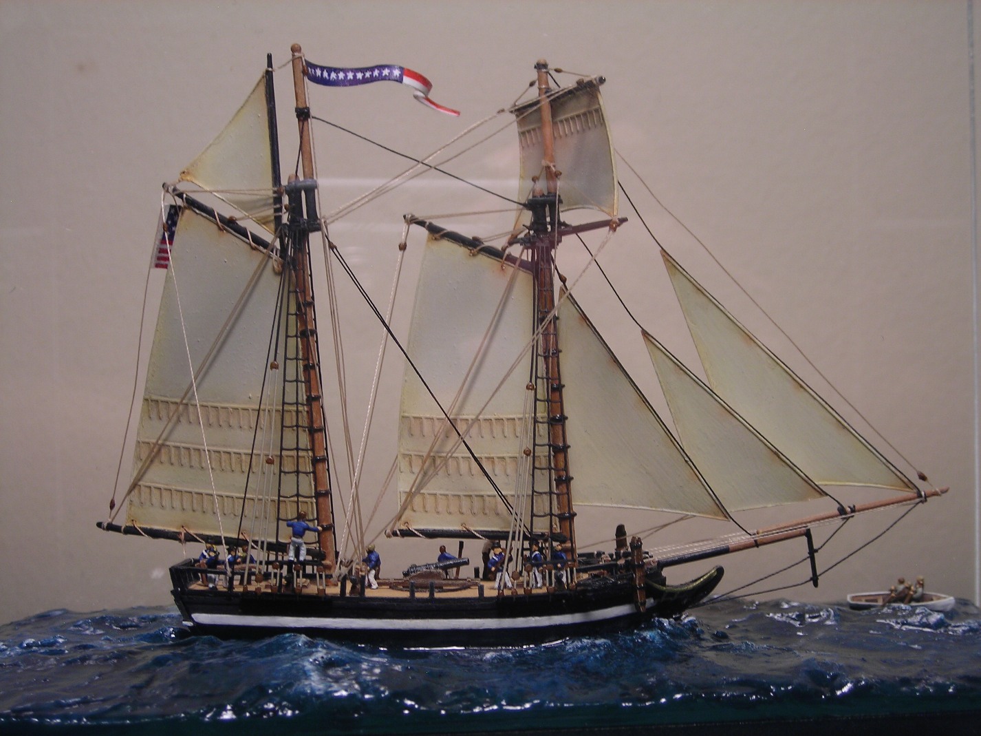 J White's Gallery: Langton Miniatures 1/300 Schooner