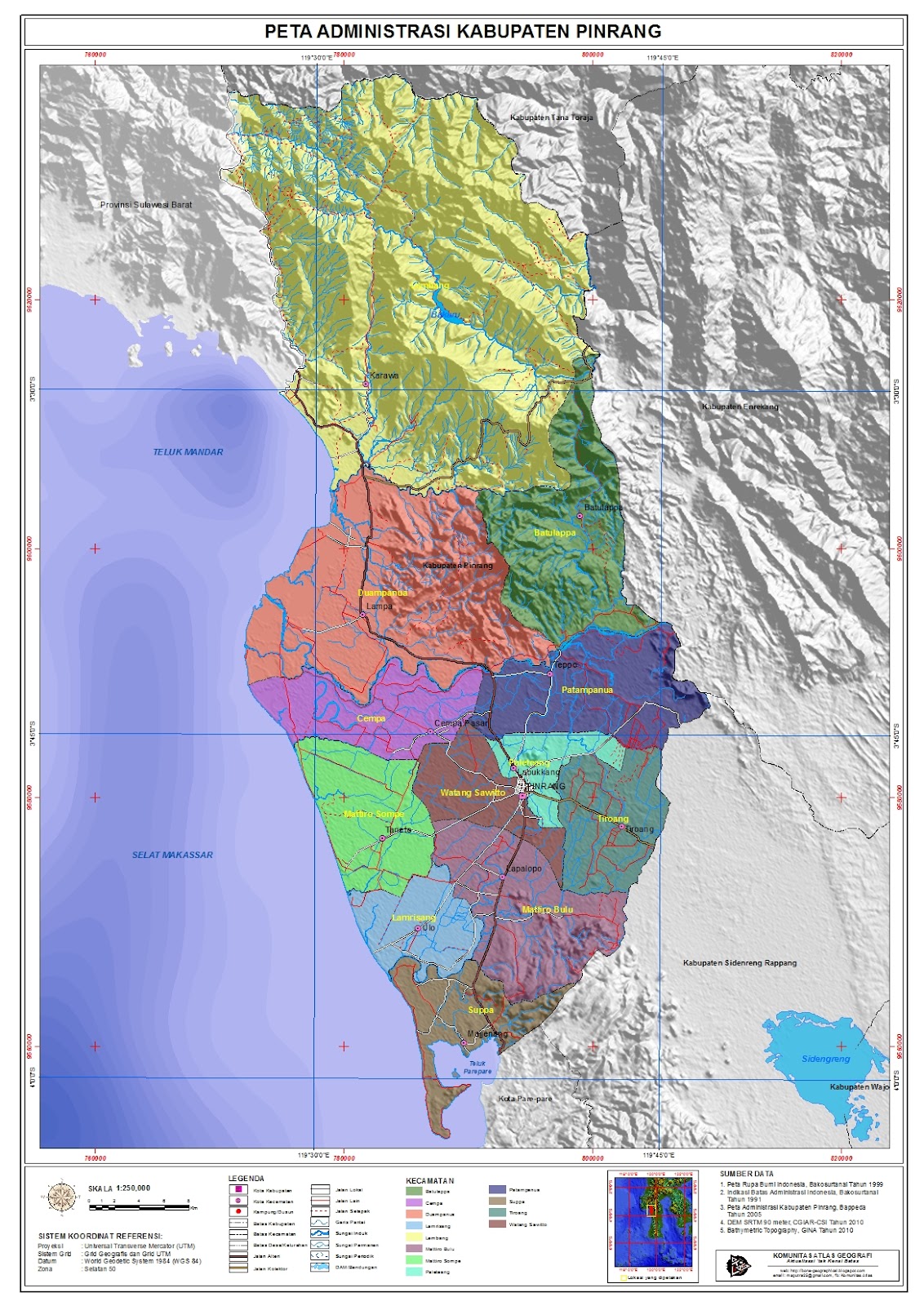 Komunitas ATLAS: Kabupaten Pinrang