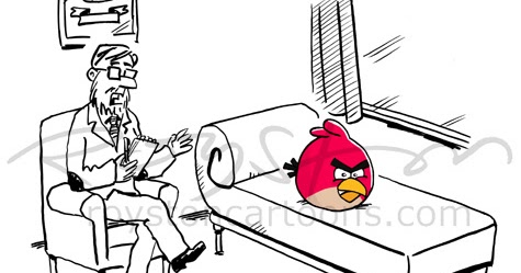 Royston Cartoons: Private Eye cartoon: Anger management