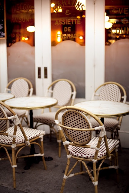 Inside Inspiration: French Cafe Chairs