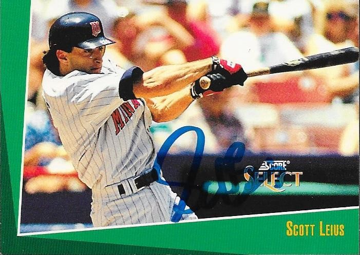 foul bunt: TTM Success - Scott Leius