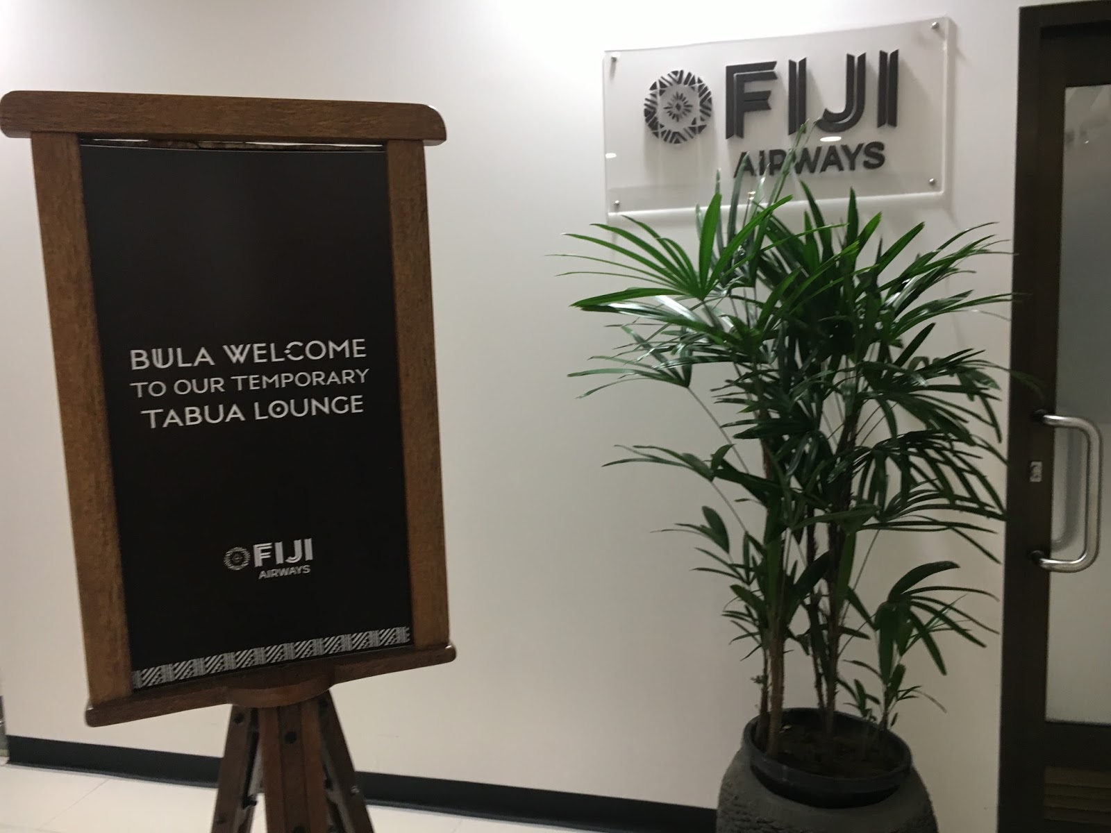 Fiji Airways Temporary Tabua Lounge, Nadi Airport - Fiji - Travel is my ...