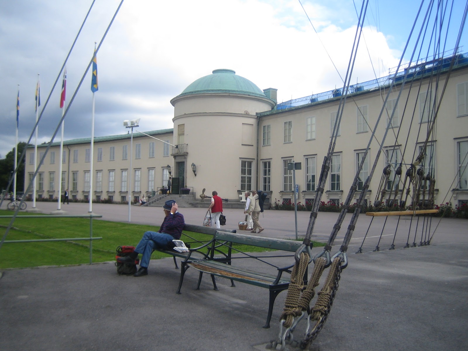 MUSEU MARÍTIMO EM ESTOCOLMO - SUÉCIA - SJÖHISTORISKA MUSEET