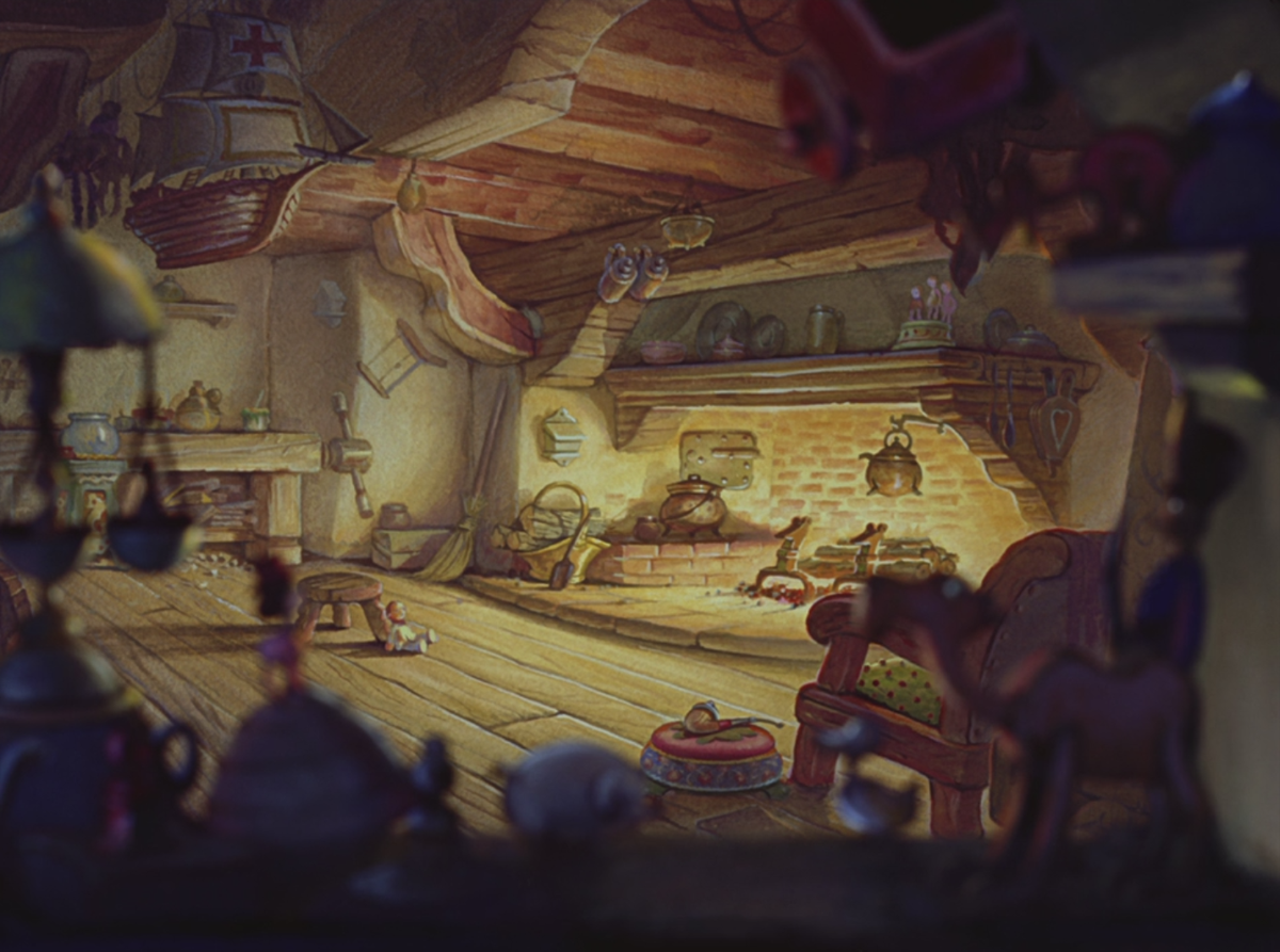 Living Lines Library: Pinocchio (1940) - Backgrounds