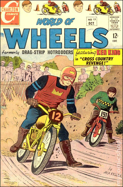 MOTORCYCLE 74: World of Wheels - vintage comic books 1956 - 69