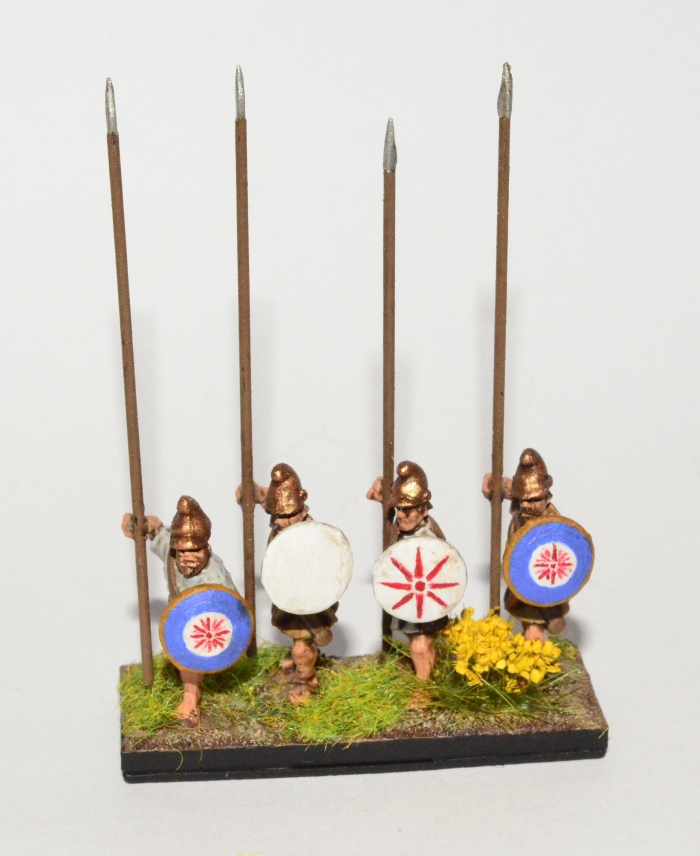 Z pola walki: Nieopancerzona falanga/ Unarmoured phalanx