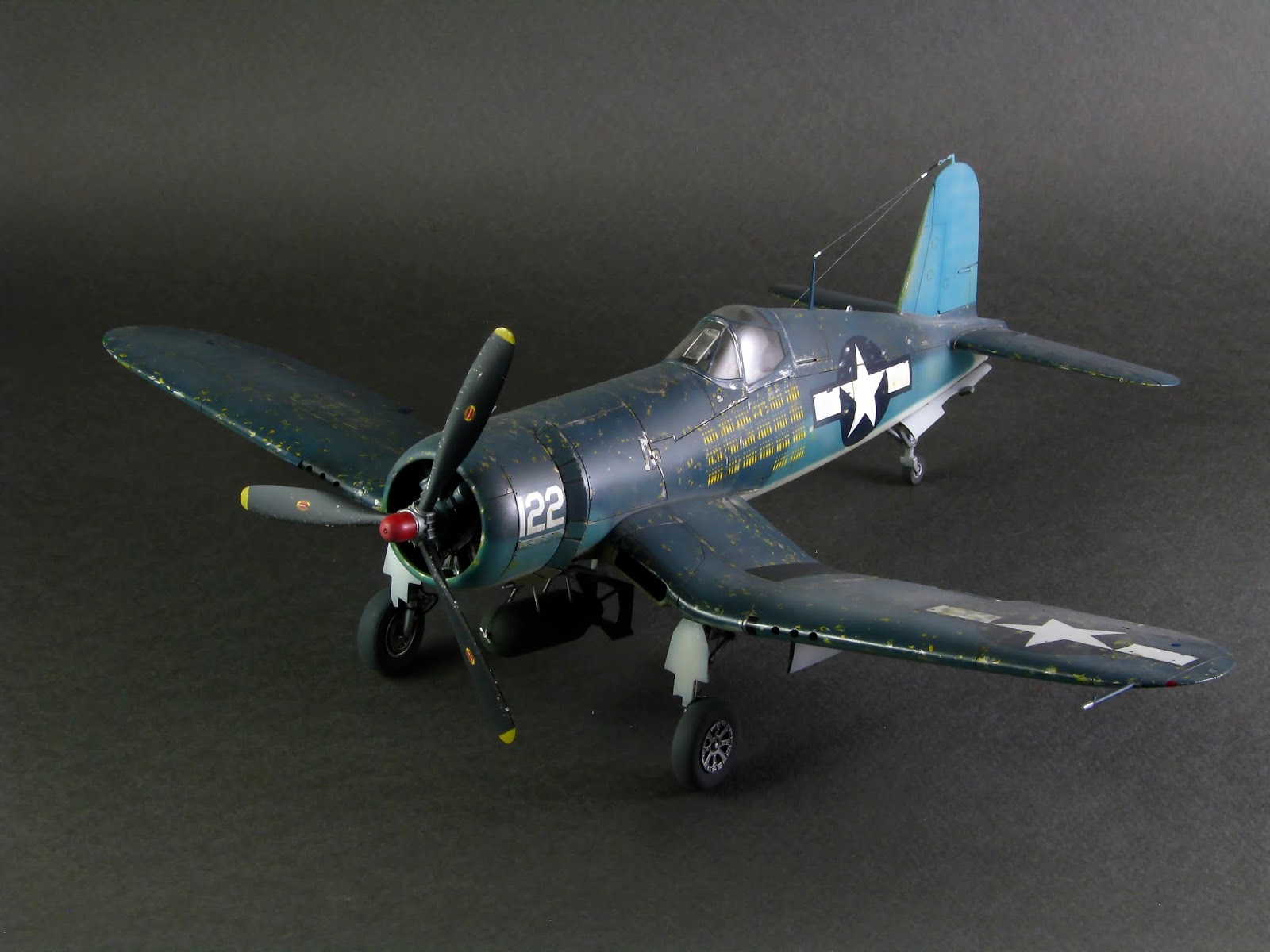 Tamiya 1/48 F4U-1A Corsair (61070) by Dmitry Aleksenko - DetailScaleView