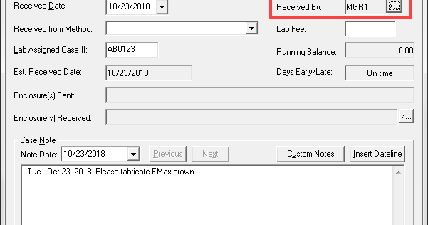 Tracking Lab Cases - How I Divide up Tasks