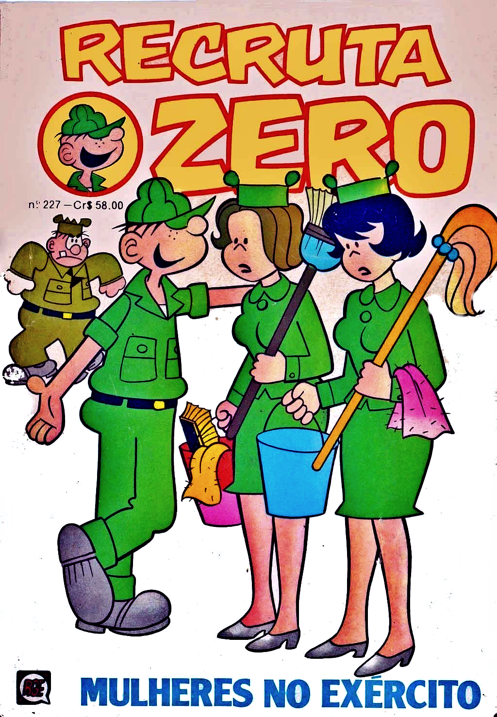 Recruta Zero Nº227 - QUADRINHOS CBR MANIA