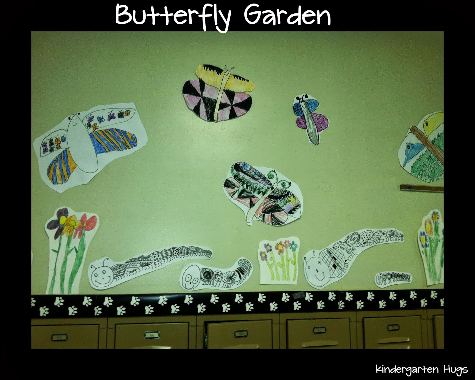 Kindergarten Hugs: Caterpillars and Butterflies in the Garden!