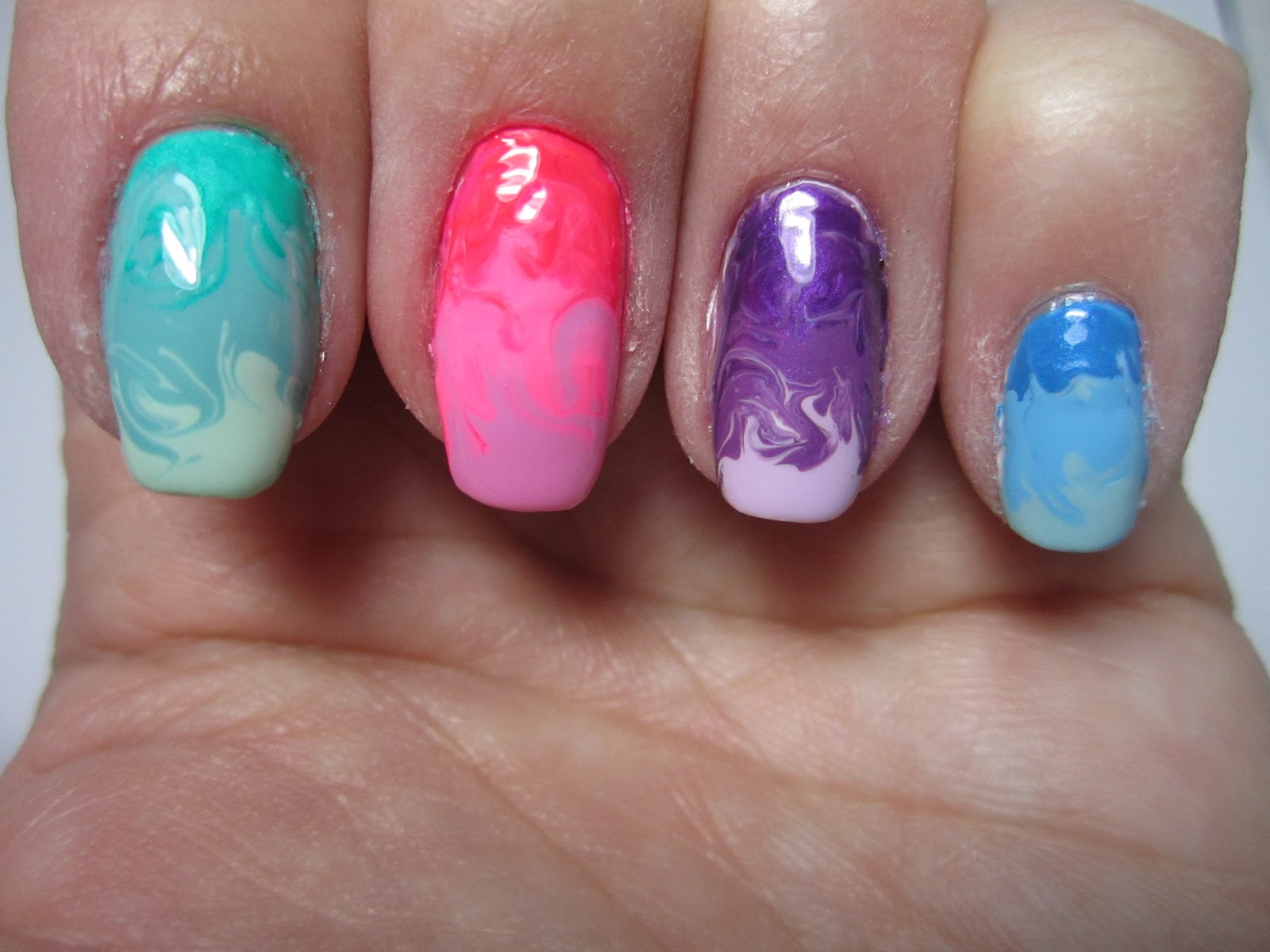Colorsplash Nails: Spring Challenge: Spring Gradient
