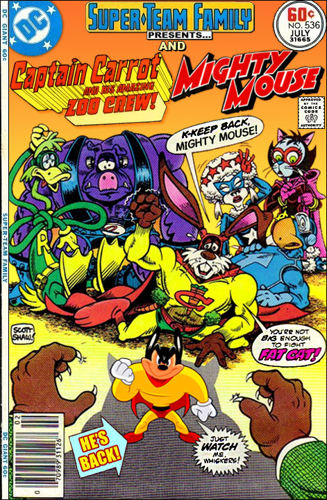 Super-Team Family: The Lost Issues!: Captain Carrot & His Amazing Zoo ...