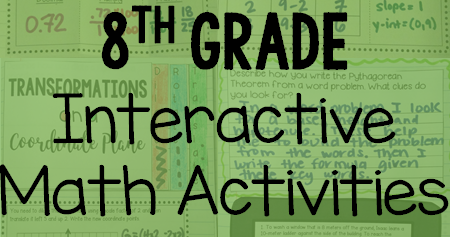 Kelly McCown: 8th Grade Interactive Math Notebook (Common Core State ...