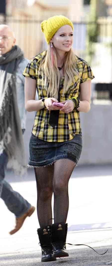 Pequena fashionista: Looks da Avril Lavigne